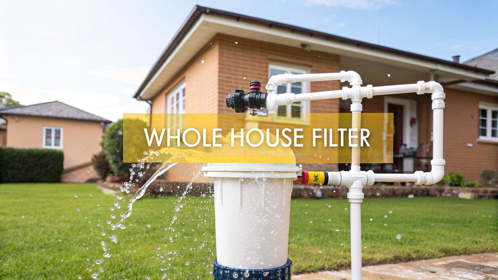 Your Guide to a Whole House Water Filter